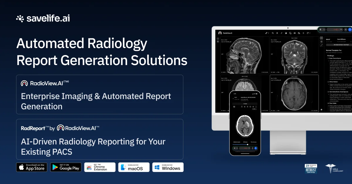 Reduce Burnout & Errors, Automate Radiology Reporting